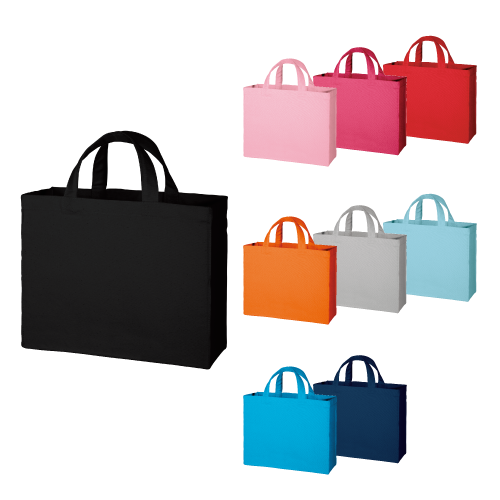 マークレススタイル エコバッグ キャンバスカレッジトート Mワイド TR-0180 | 名入れ文房具屋ドットコム